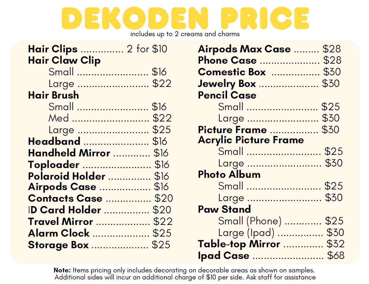 DIY Menu - deko deko diy | DEKO DEKO